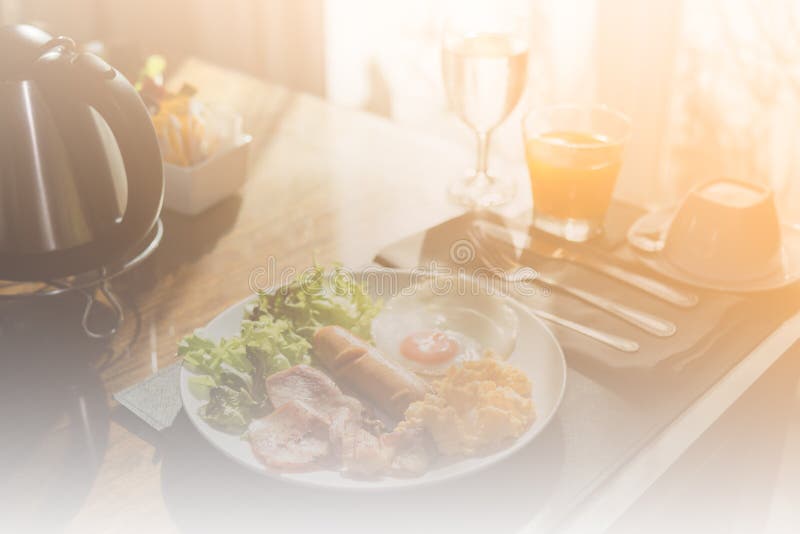 Smooth and Warm Breakfast Background Stock Image - Image of healthy ...