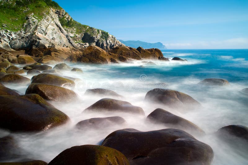 Smooth water stock photo. Image of secluded, grass, toughness - 19465712