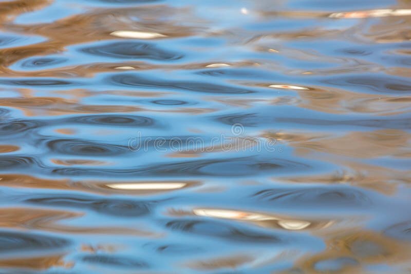 Smooth Water As an Abstract Background. Stock Photo - Image of ...