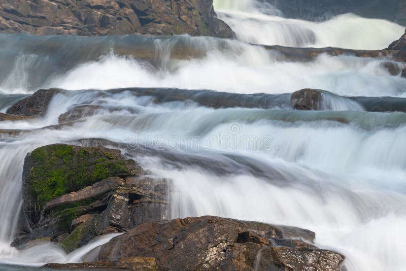 Smooth water flowing stock photo. Image of exposure - 266975240