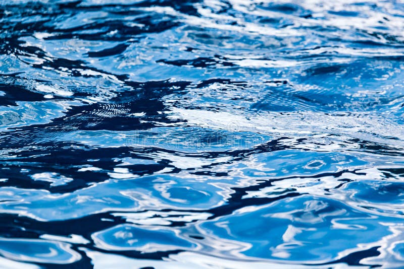 The Smooth Water in the Pool As a Background Stock Image - Image of ...