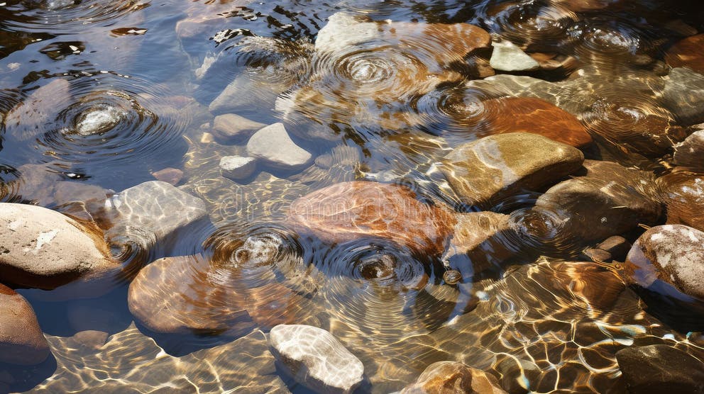 Smooth Water Texture Illustration Stock Illustration - Illustration of ...