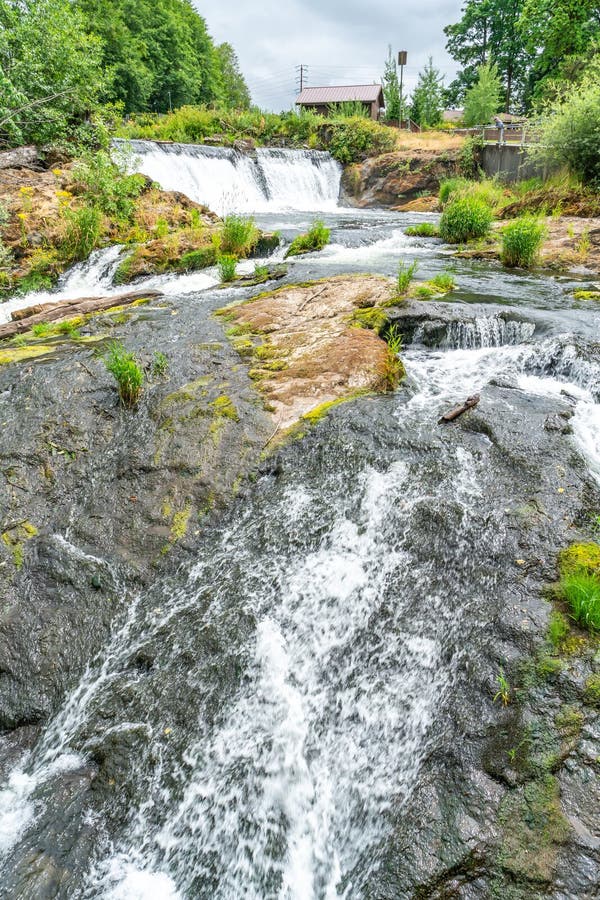 Smooth Waterfall Landscape 6 Stock Photo - Image of smooth, landscape ...
