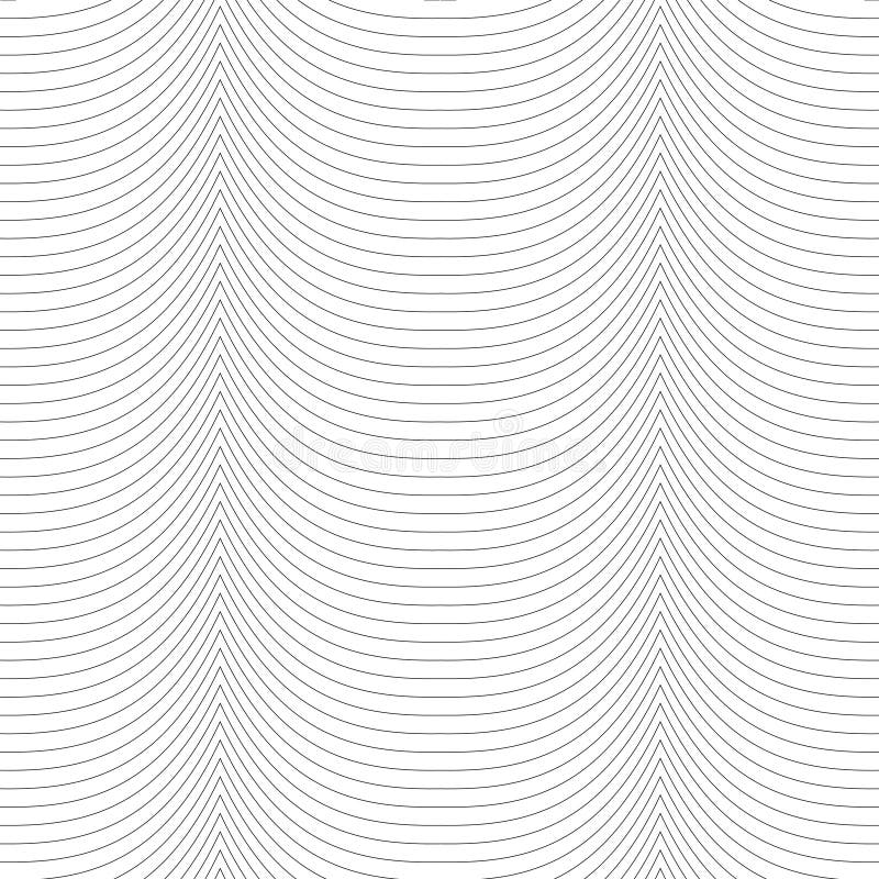 Smooth Wave of the Lines. Gray Beautiful Transparent Seamless Texture ...