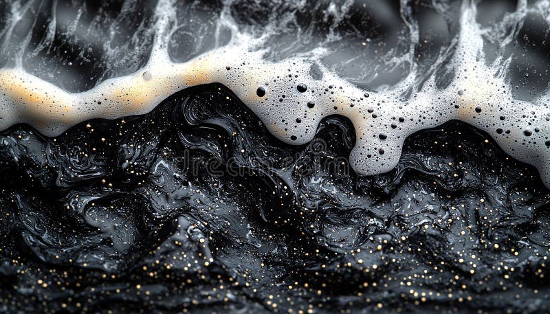 Smooth Wave Pattern Flowing Water, Ripples, Bright Colors Generated by ...