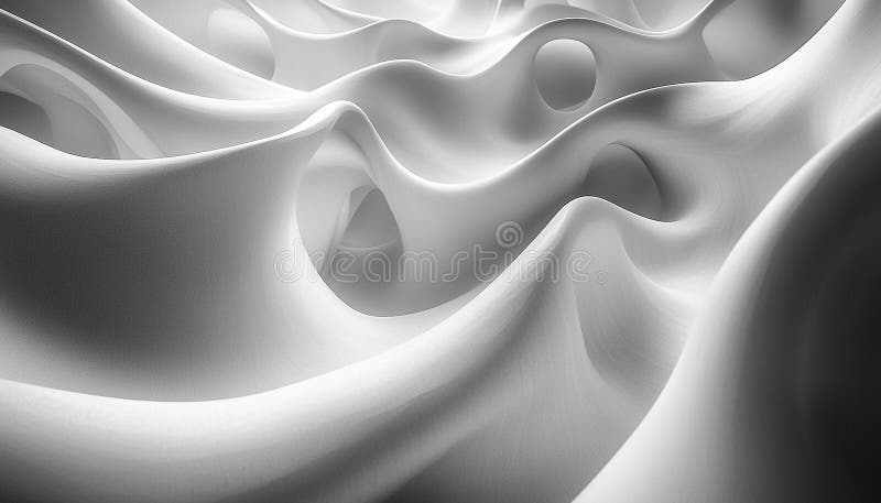 Smooth Wave Pattern Illustration Decoration Modern Motion Textile ...