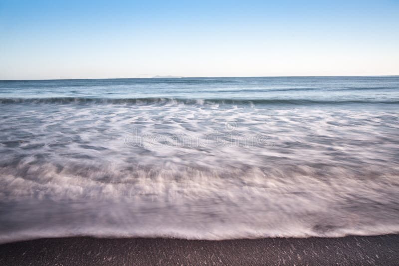 Smooth waves. stock image. Image of nature, light, coast - 28052809
