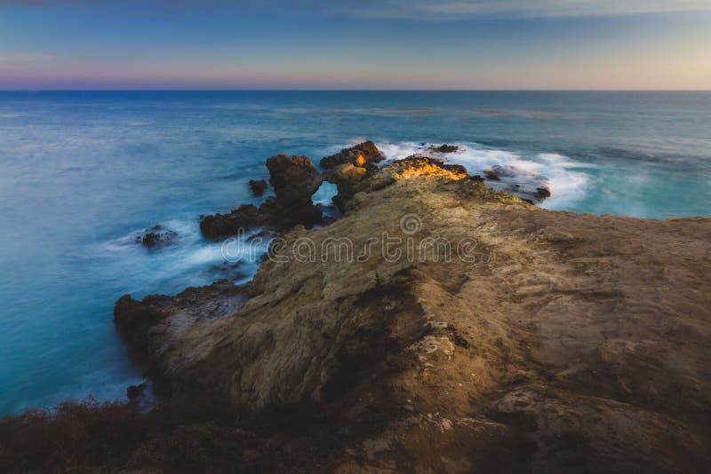 Smooth Waves at Sequit Point Stock Image - Image of exposure, hiking ...