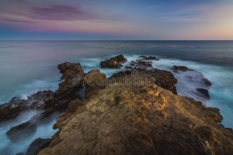 Smooth Waves at Sequit Point Stock Image - Image of long, ocean: 124228537