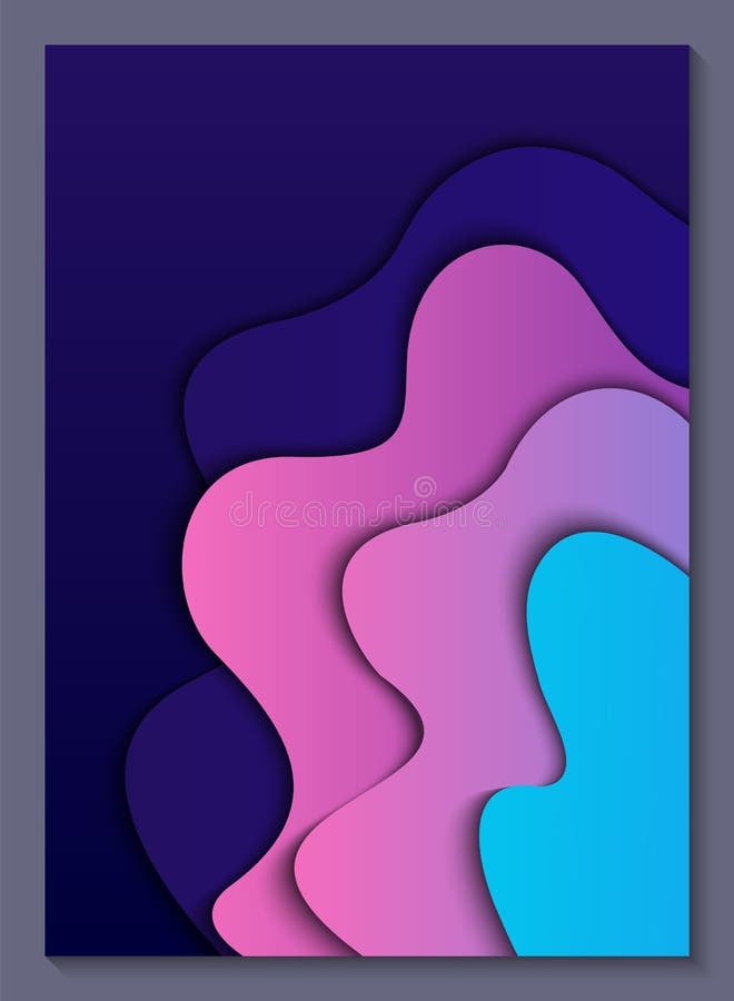 Abstract Vertical Background. Stock Vector - Illustration of blue, dark ...