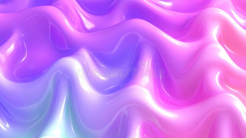 Abstract Purple and Pink Liquid Wave Background Stock Illustration ...