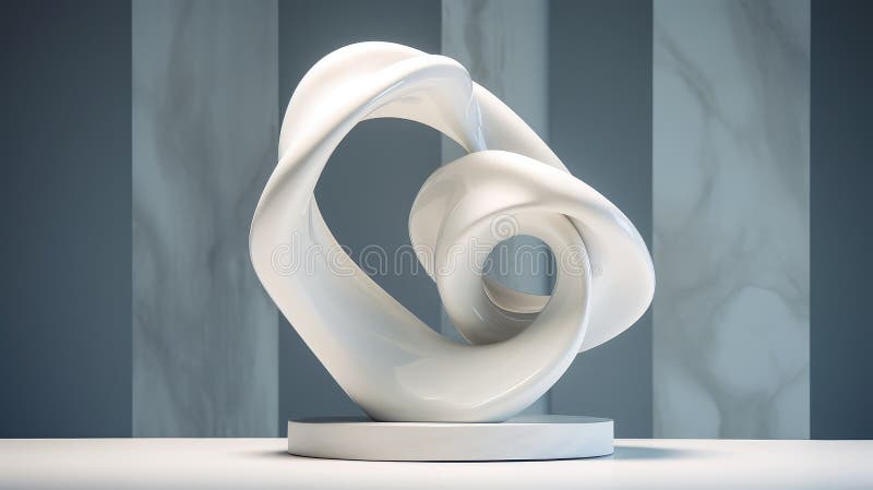 Smooth White Color Abstract Stock Illustration - Illustration of smooth ...