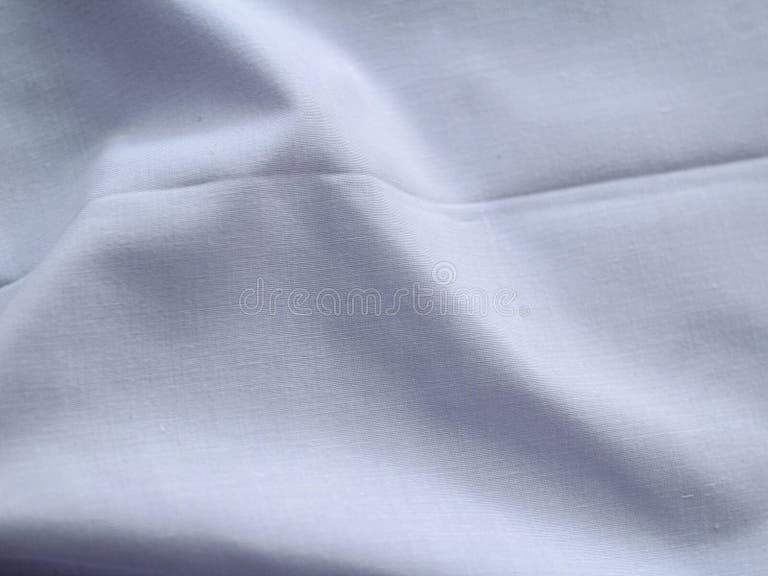 Smooth White Fabric Texture with Subtle Creases Stock Photo - Image of ...