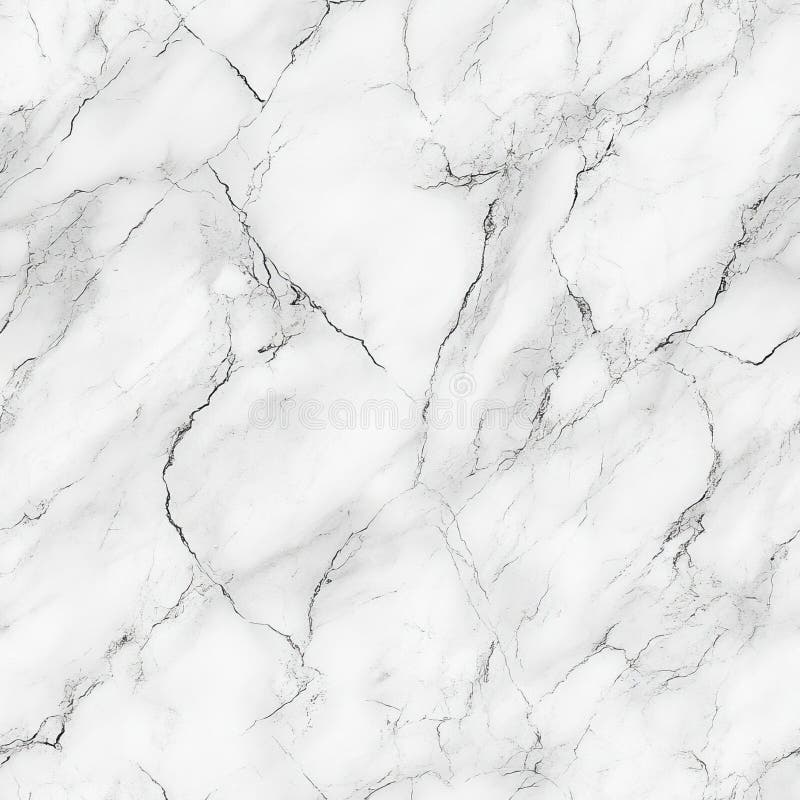 Smooth White Marble Surface with Natural Veins and Textures Stock Photo ...