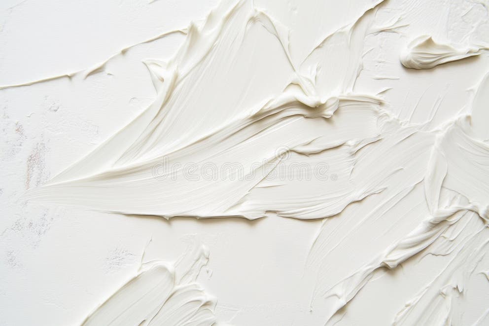 Smooth White Paint Texture on Canvas Background Stock Photo - Image of ...
