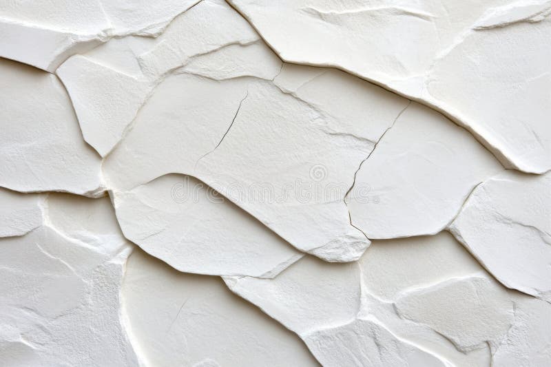 Smooth White Plaster with Soft Lighting Creates a Serene Interior ...