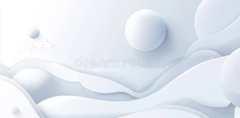 Smooth White Rings or Circles with Random Offset and Concentric ...