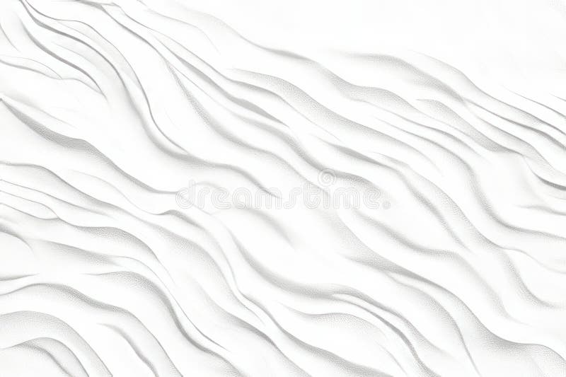 Smooth White Sand Texture, with Gentle Wind-made Patterns and Fine ...