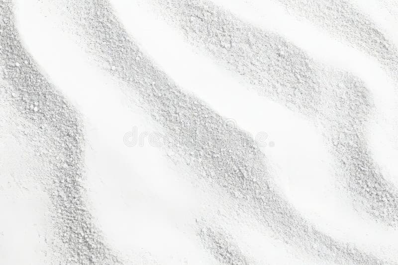 Smooth White Sand Texture Gentle Wind Made Patterns Fine Soft Grains ...