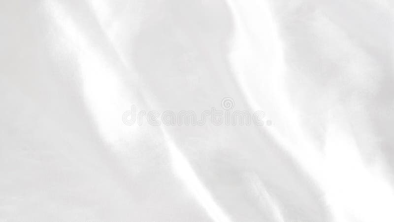 Smooth White Silk Fabric with Soft Folds and Gentle Light Reflections ...