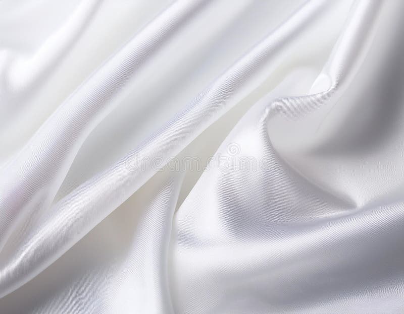 Smooth White Silk Texture Background with Gentle Light Reflections ...