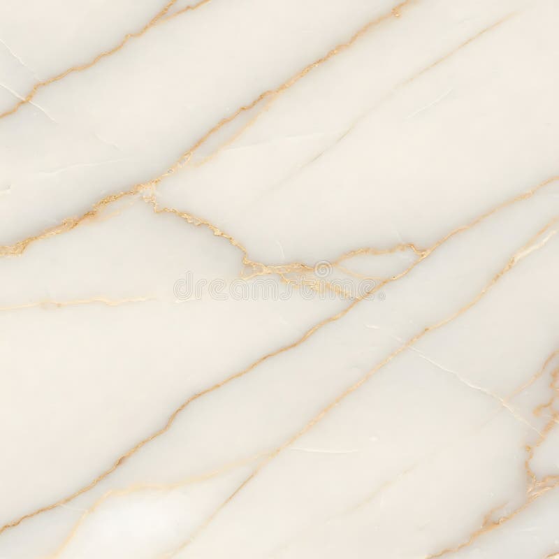 Smooth White Stone Surface with Delicate Gold and Light Beige Veining ...