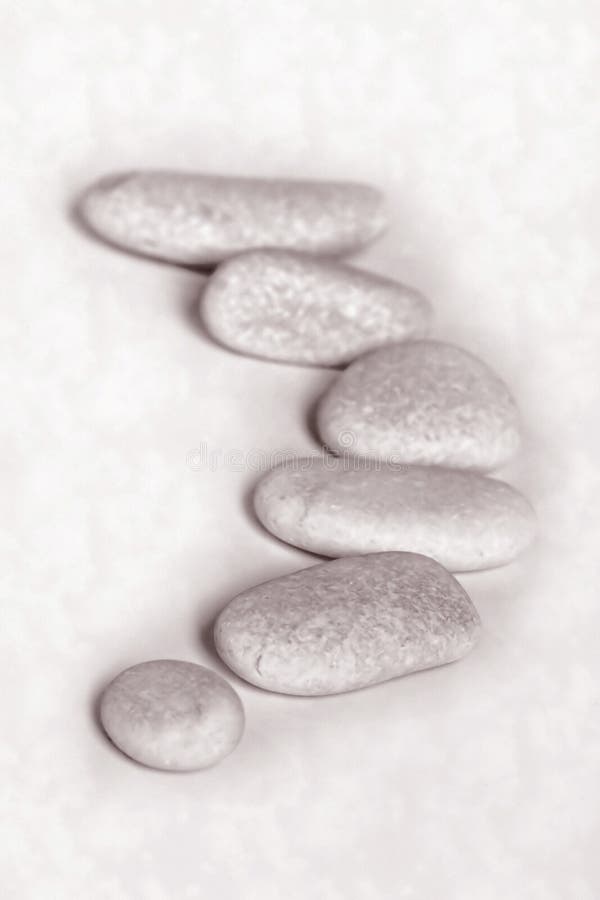 Smooth White Stones stock photo. Image of group, relaxation - 8198244