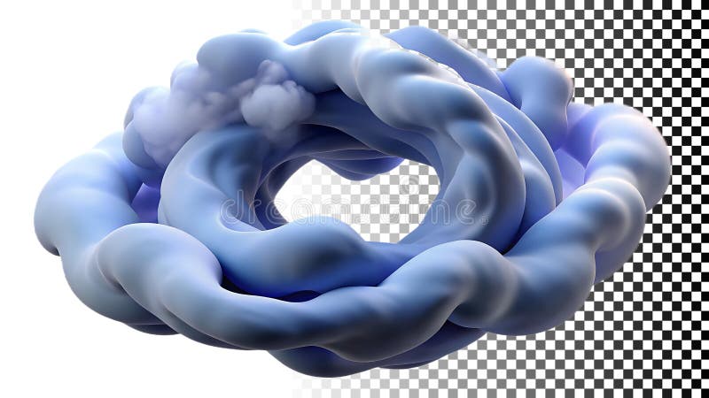 White Swirl Shape, Fluid Swirl, Abstract Swirl, Glossy Swirl, Smooth ...