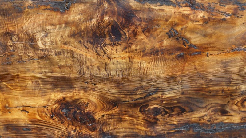 A Smooth Worn Surface Where the Wood Has Been Rubbed Down Over Time ...