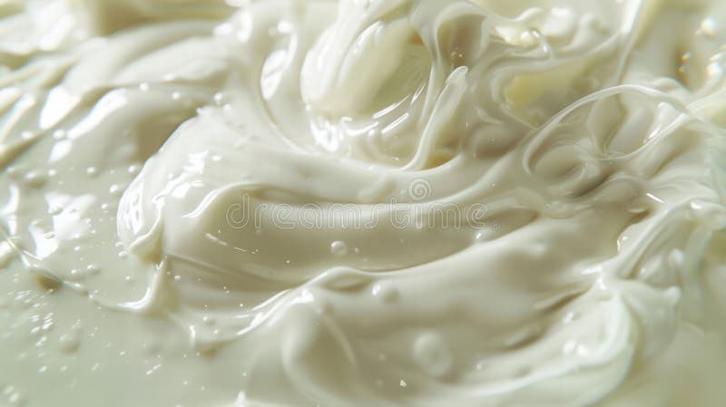 Smooth Yogurt Background with a Creamy Texture and Soft Natural Light ...