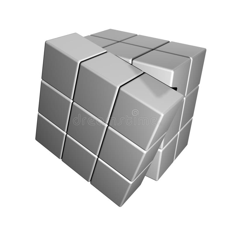 Segmented 3d Cube Stock Illustrations – 3 Segmented 3d Cube Stock ...
