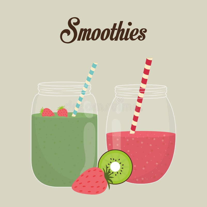 Smoothie design stock vector. Illustration of freshness - 59045416