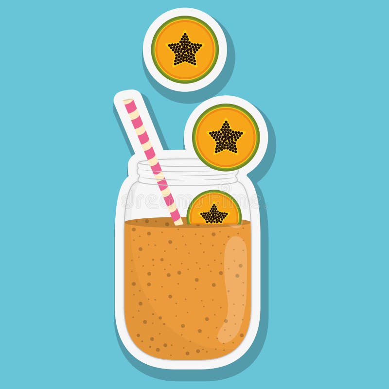 Smoothie Icon Design , Vector Illustration Stock Vector - Illustration ...