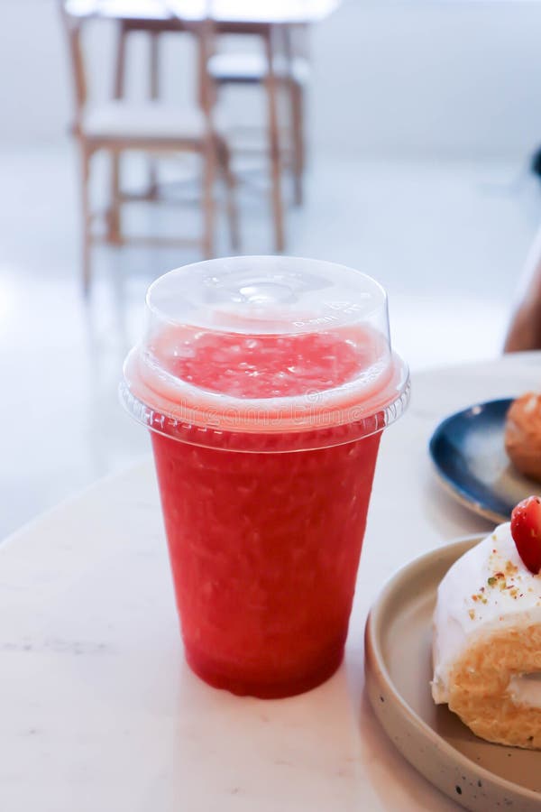 Smoothie or Strawberry Yogurt Smoothie, Mixed Berry Smoothie and Bakery ...