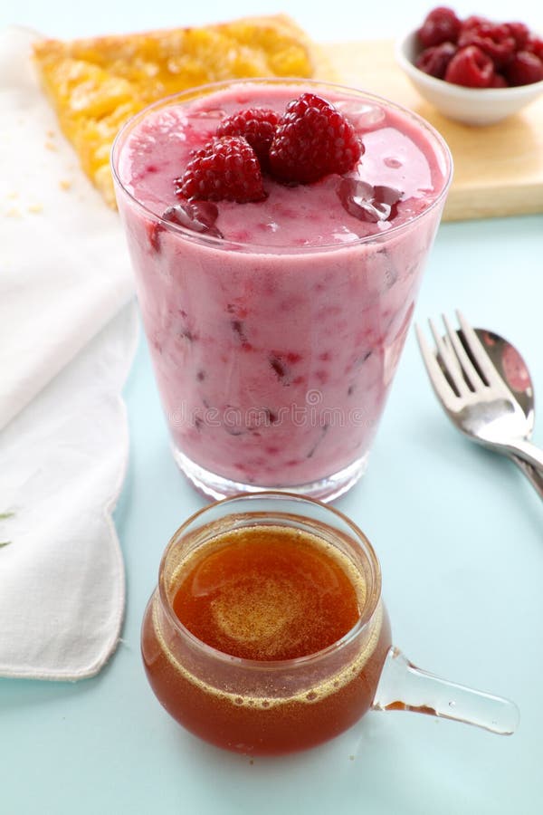 Smoothie with Syrup stock image. Image of glass, nutrition - 18486693