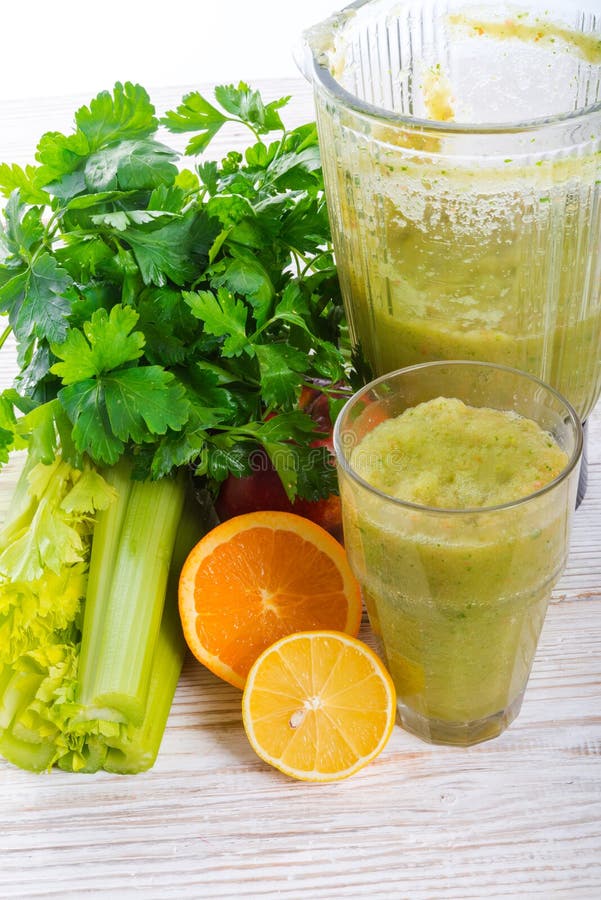 Smoothie vegetables stock image. Image of celery, blend - 38577873