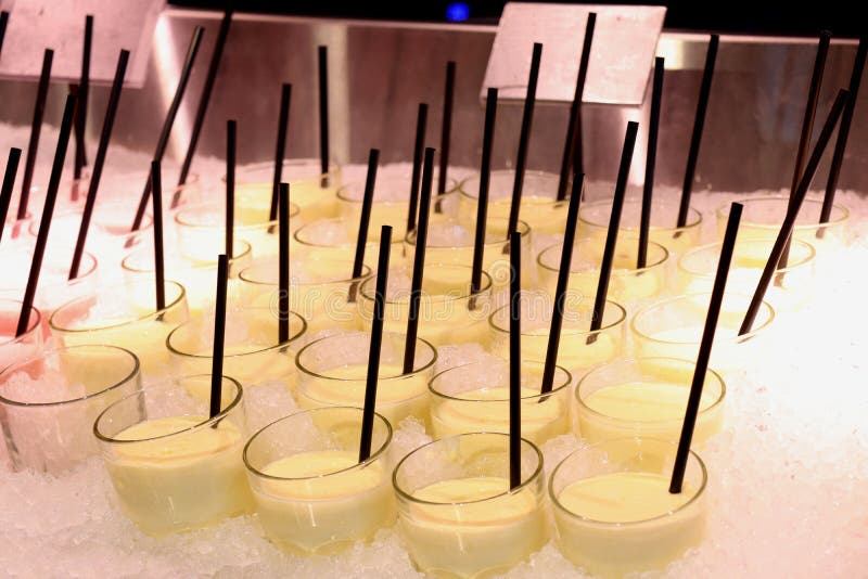 Smoothies on ice stock image. Image of organic, breakfast - 125230237