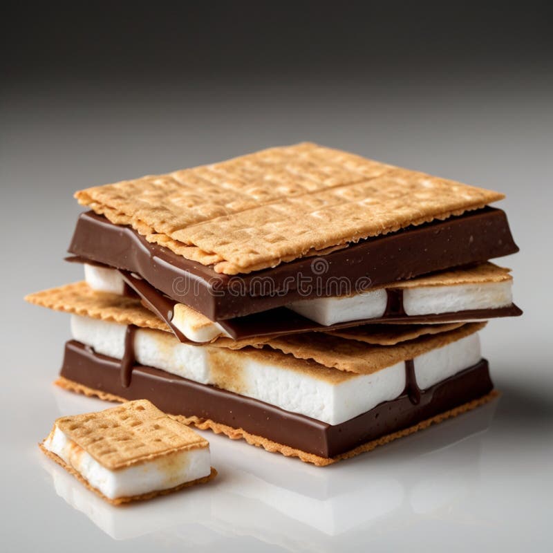 National S’mores Day. Smore (Graham Cracker, Chocolate, Roasted ...