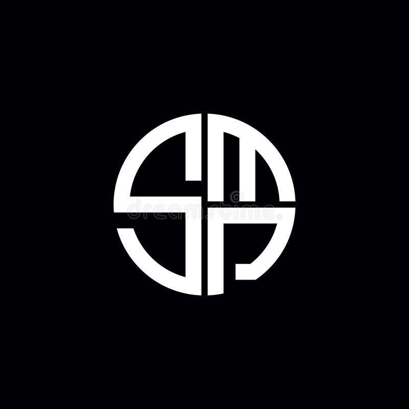 SMP Logo SMP Icon SMP Monogram SMP Letter Minimalist Circle Flat Unique ...