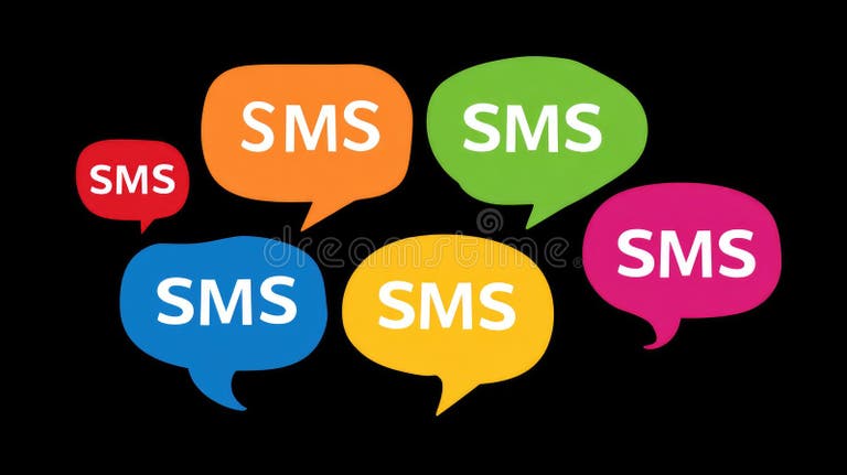 Sms Content Exchange Process, Signal Format Channel, Communication ...
