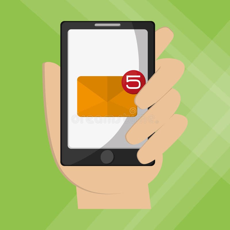 SMS Icon Design, Vector Illustration Stock Vector - Illustration of ...