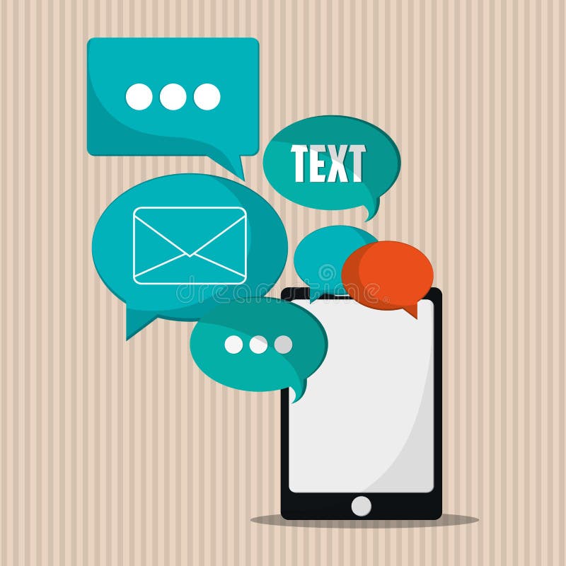 SMS Icon Design, Vector Illustration Stock Vector - Illustration of ...