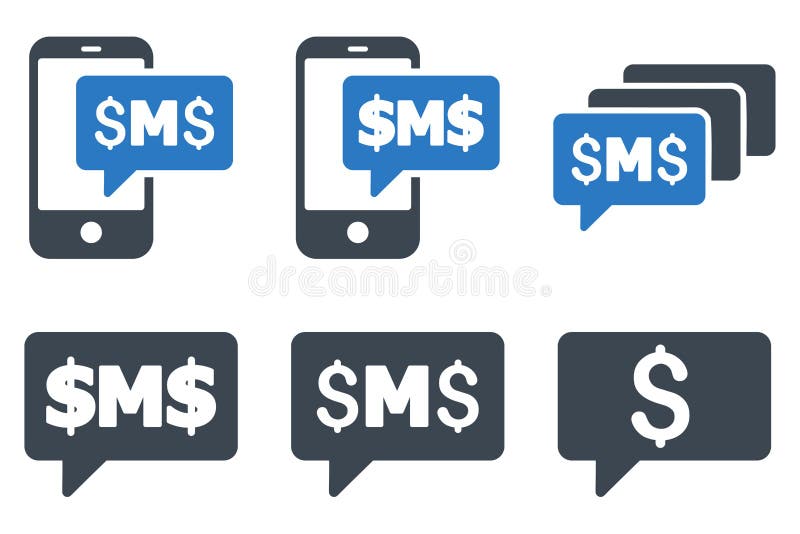 Sms Messages Flat Vector Icons Stock Illustrations – 466 Sms Messages ...