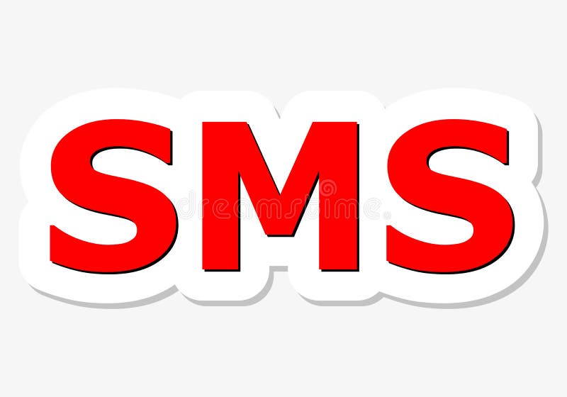 Red Sms Stock Illustrations – 2,541 Red Sms Stock Illustrations ...