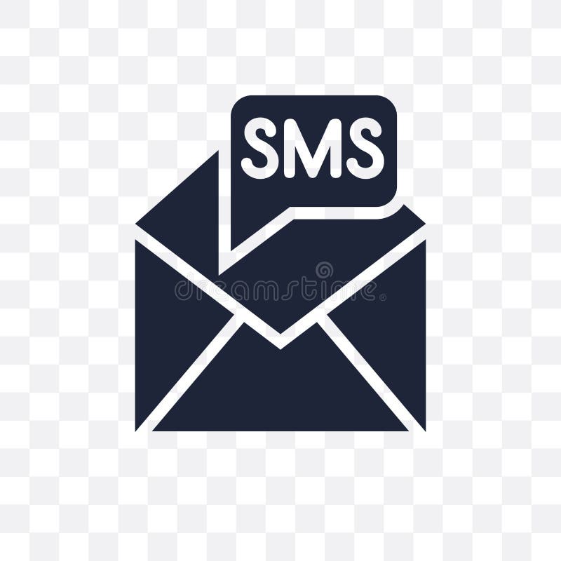 Sms Transparent Icon. Sms Symbol Design from Communication Collection ...
