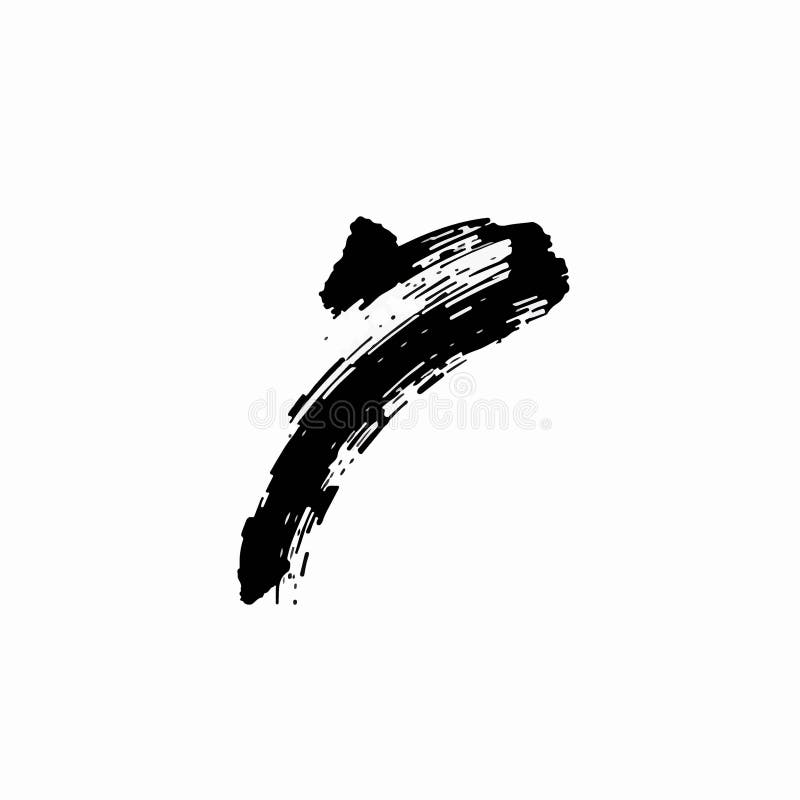 Smudge, Ideal for a Black and White Vector Ink Object Element Icon Set ...