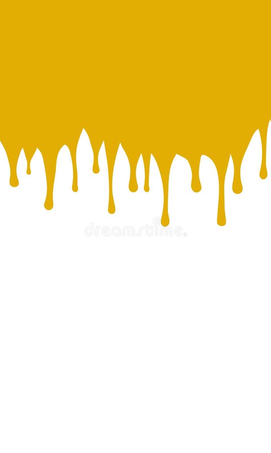 Smudges (dripping) of Color Paint, Background with Copy Space. Vector ...