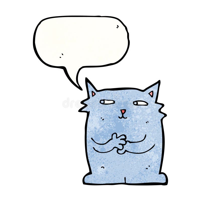 Smug cat cartoon stock vector. Illustration of traditional - 38052160