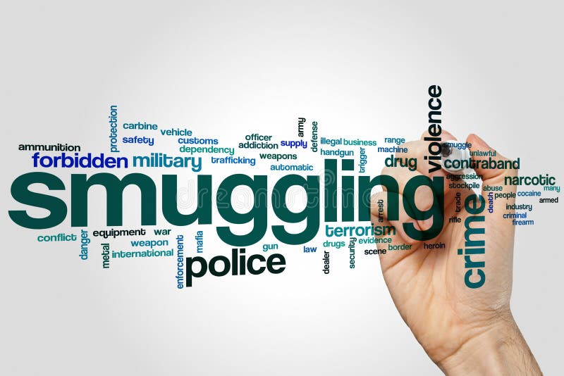 Smuggling word cloud stock image. Image of metal, industry - 90732189