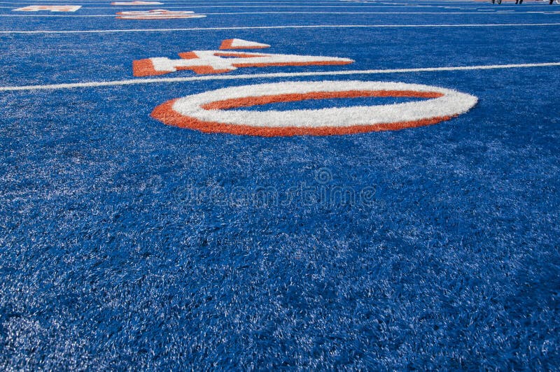 Smurf Turf stock image. Image of college, football, ncaa - 11435423